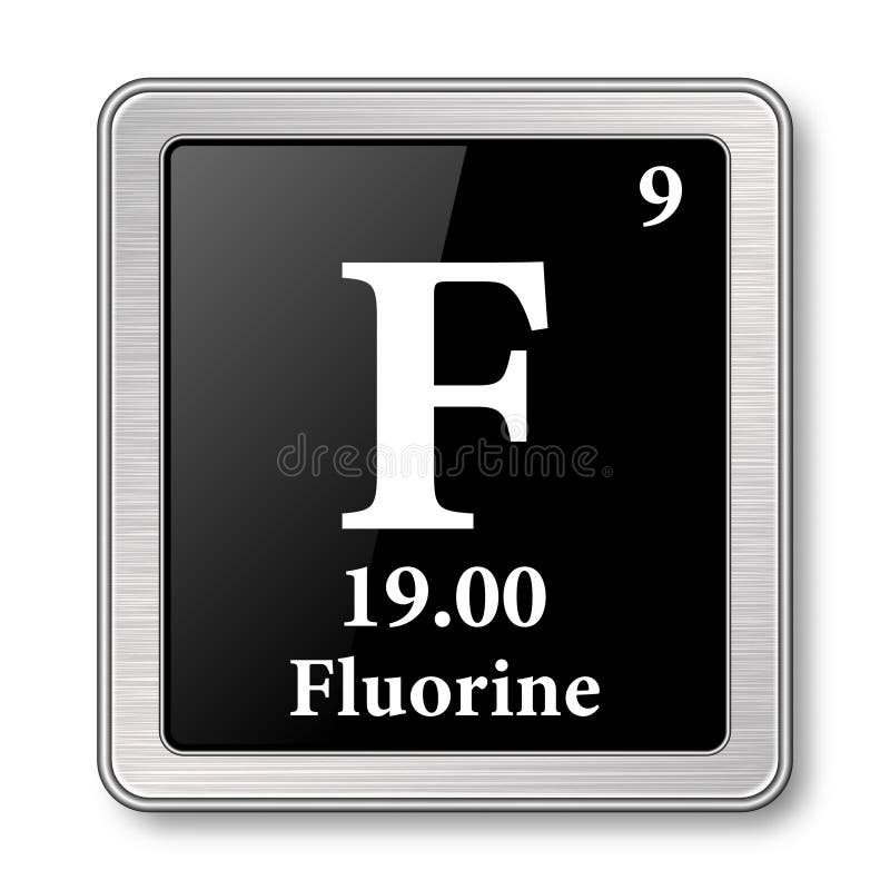 Periodic Table Element Fluorine Stock Illustrations – 560 Periodic ...