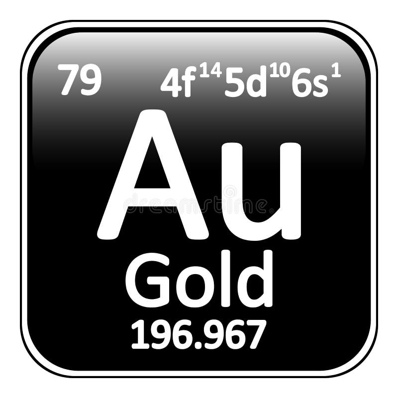 Gold Periodic Table Stock Illustrations – 895 Gold Periodic Table Stock ...