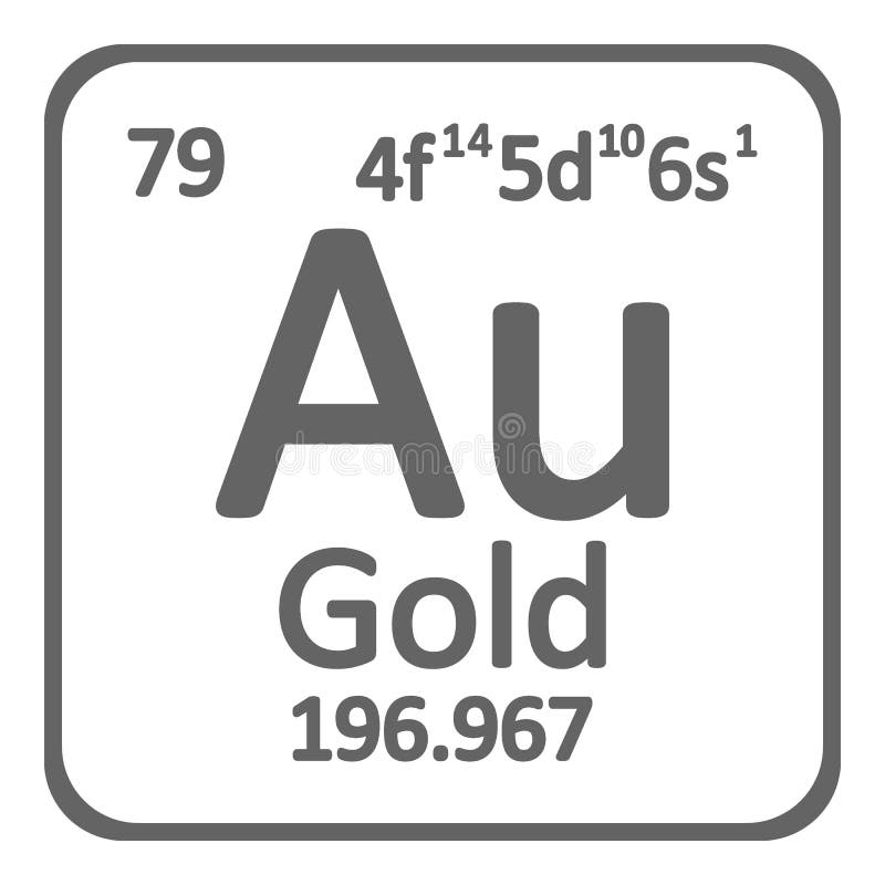 Gold Periodic Table Stock Illustrations – 1,119 Gold Periodic Table ...