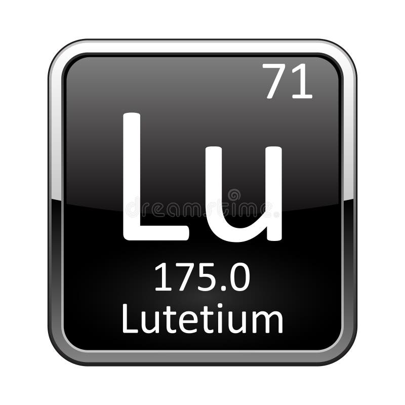 Lutetium Symbol Stock Illustrations – 302 Lutetium Symbol Stock ...