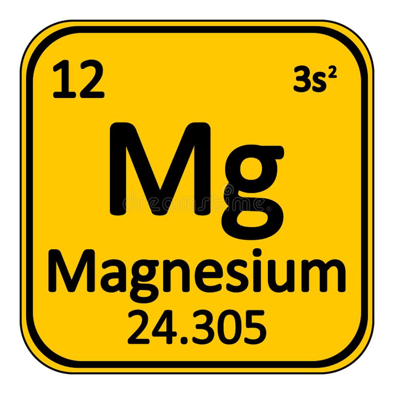 Magnesium Molecule Black White Stock Illustrations – 149 Magnesium ...