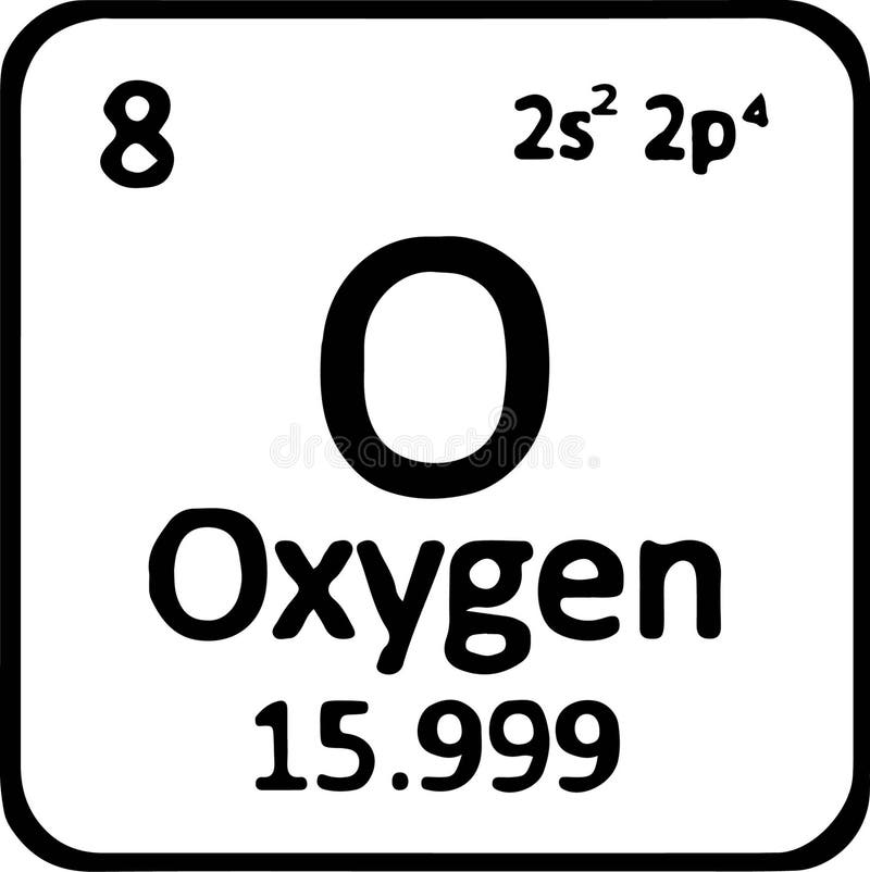 Oxygen Atom White Background Stock Illustrations – 4,839 Oxygen Atom ...