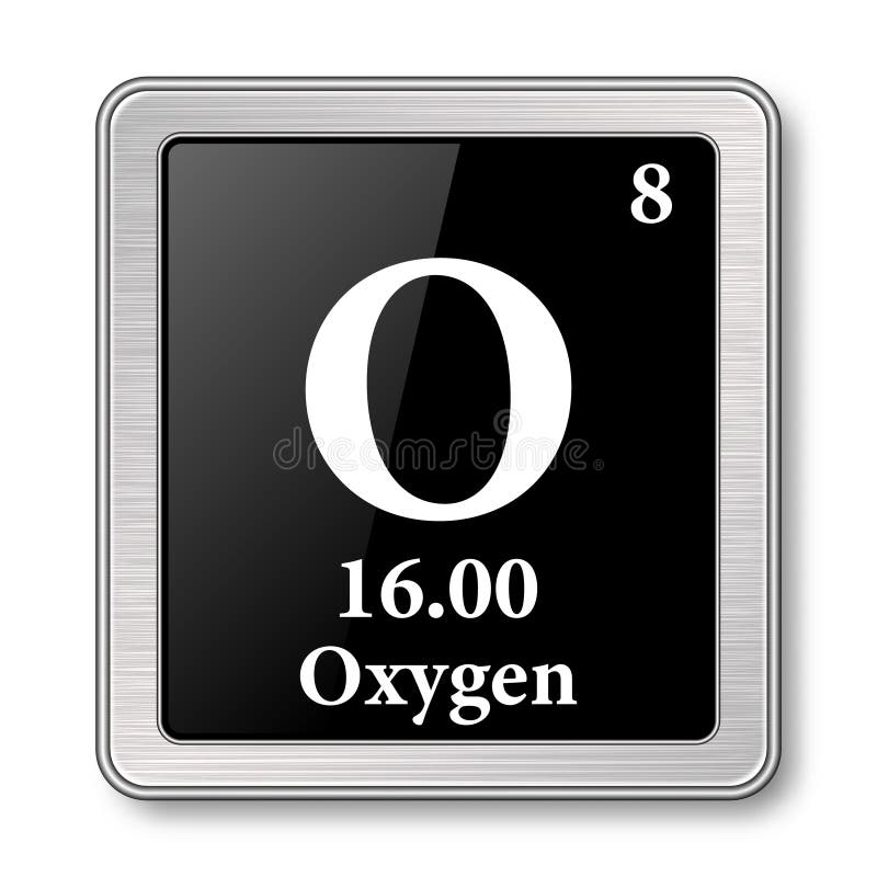 Periodic Table Element Oxygen Icon Stock Illustrations – 766 Periodic ...
