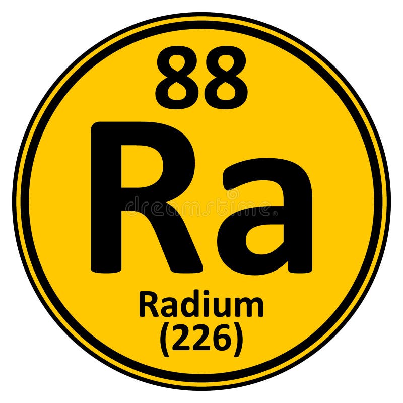 Radium On The Periodic Table Of Elements