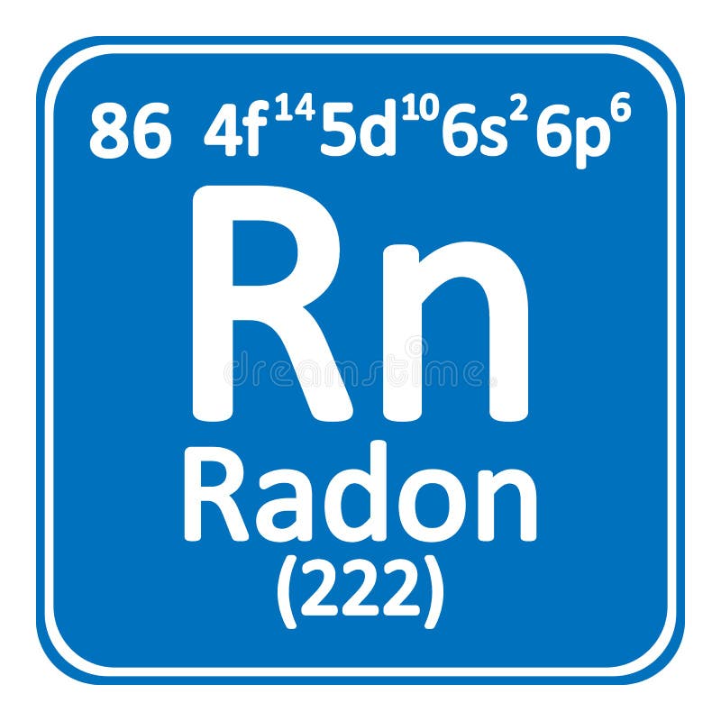 Element Radon Stock Illustrations – 226 Element Radon Stock ...