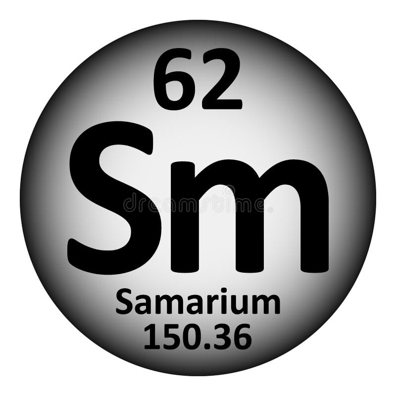 Periodic Table Element Samarium Icon Stock Illustrations – 154 Periodic ...