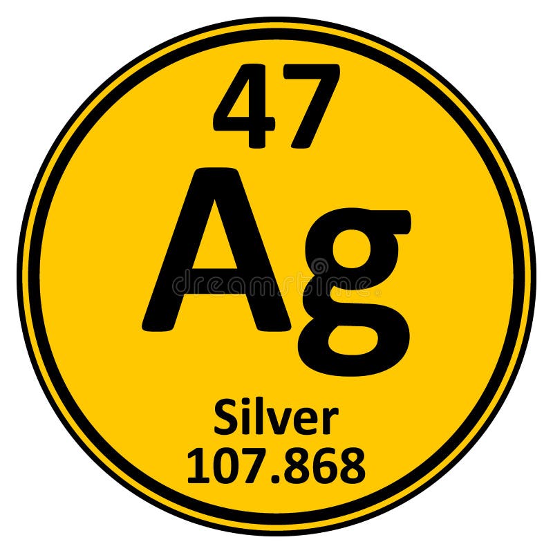 Periodic Table Element Silver Icon Stock Illustrations – 670 Periodic ...