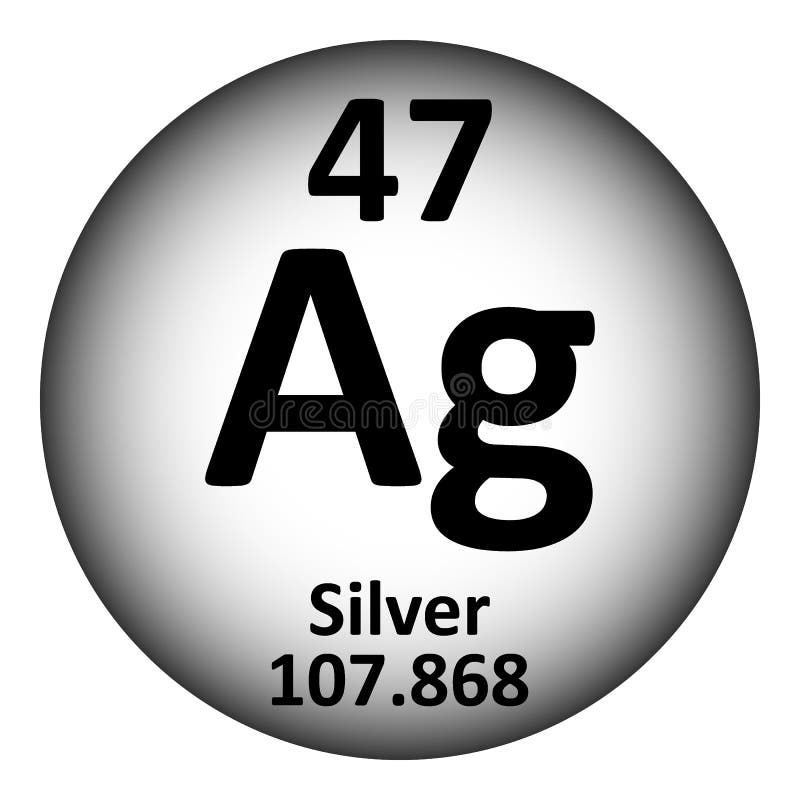Periodic Table Element Silver Icon Stock Illustrations – 670 Periodic ...