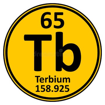 Periodic Table Terbium Stock Illustrations – 367 Periodic Table Terbium ...
