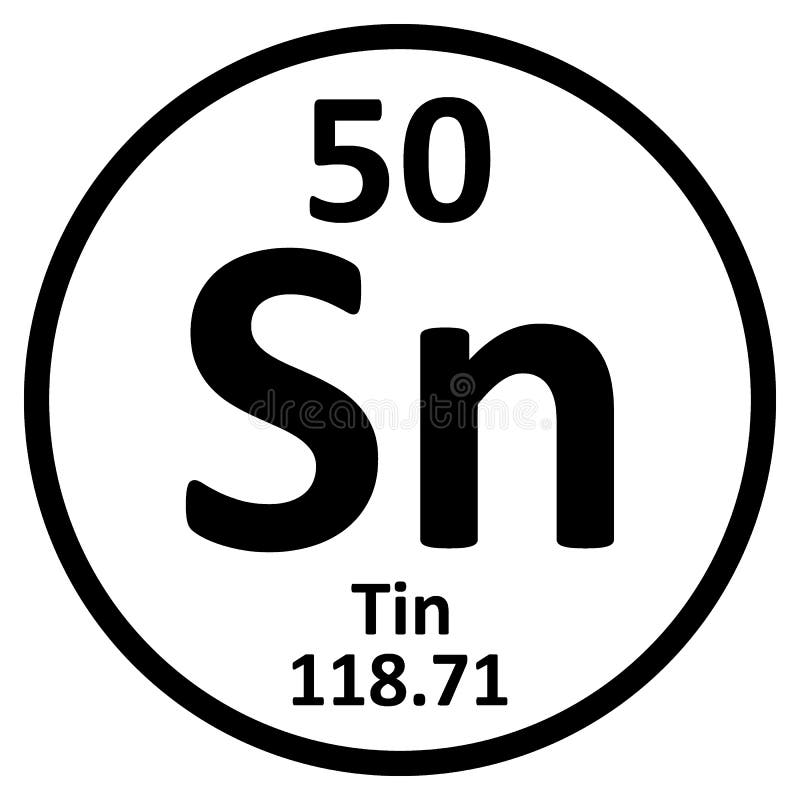 Tin Periodic Symbol Stock Illustrations – 453 Tin Periodic Symbol Stock ...