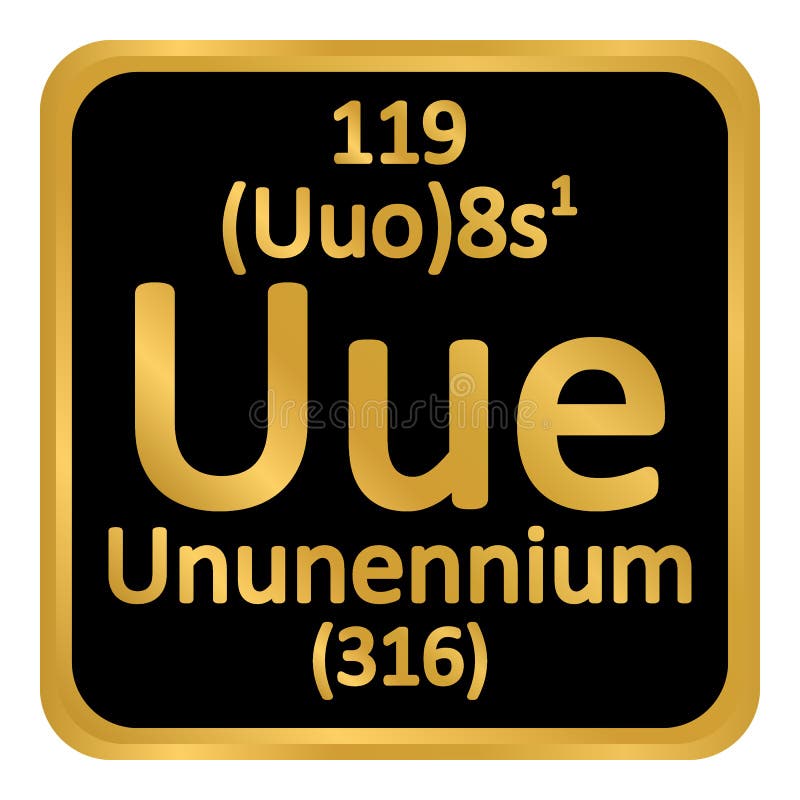 Ununennium Icon Stock Illustrations – 13 Ununennium Icon Stock ...
