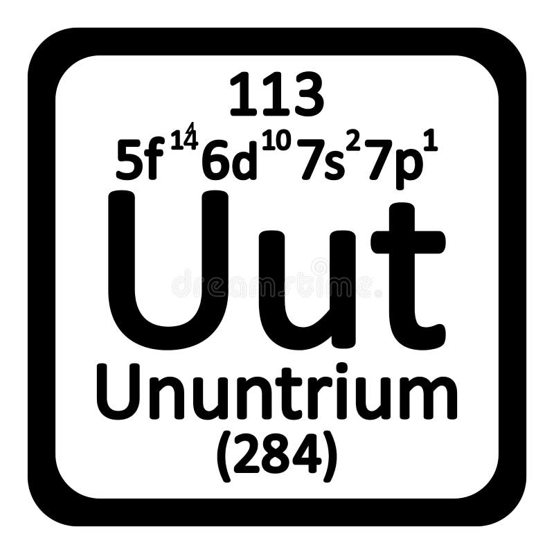 Ununtrium Icon Stock Illustrations – 16 Ununtrium Icon Stock ...