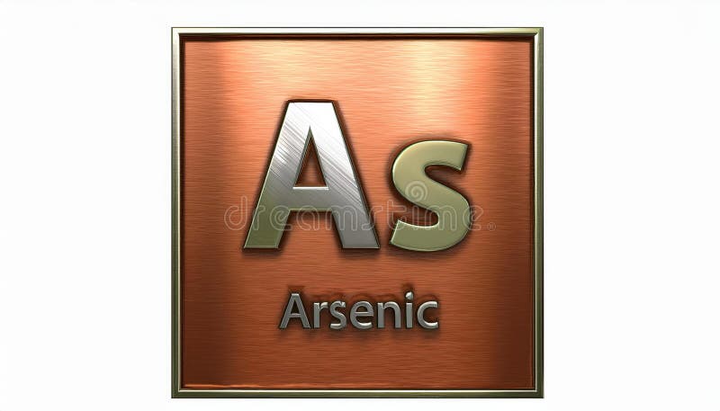 Periodic Table of the Elements - Arsenic Stock Illustration ...