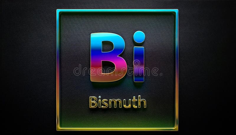 Periodic Table of the Elements - Bismuth Stock Illustration ...