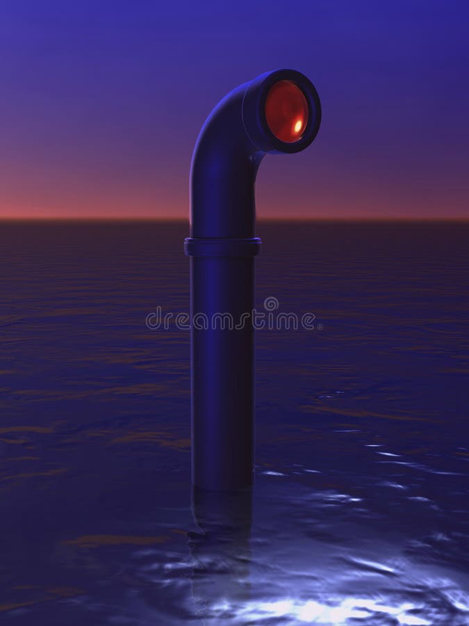Metal periscope stock illustration. Illustration of glass - 41867011