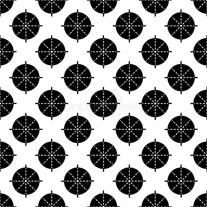 Periscope Aim Pattern Seamless Vector Stock Illustration - Illustration ...