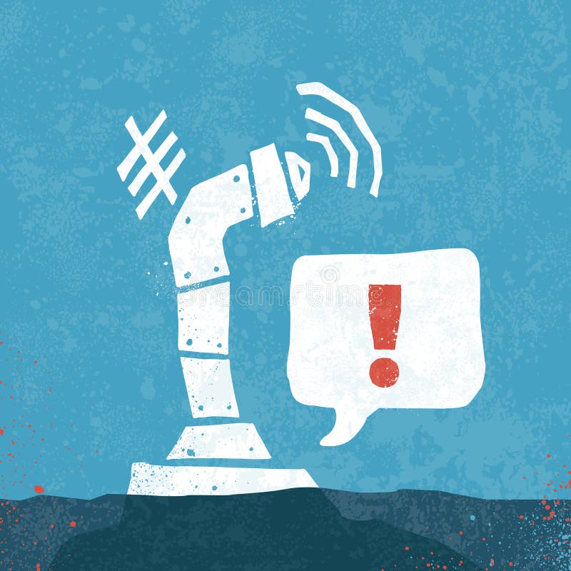 Periscope illustration stock vector. Illustration of video - 54331457