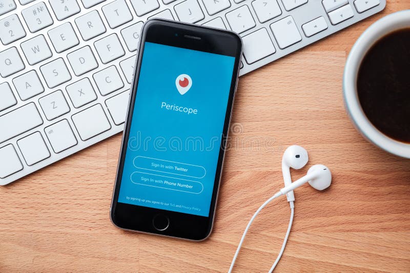 Periscope is Live Video Streaming App for IOS and Android Editorial ...