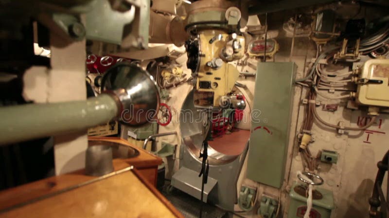 Periscope inside submarine stock footage. Video of navy - 115907804