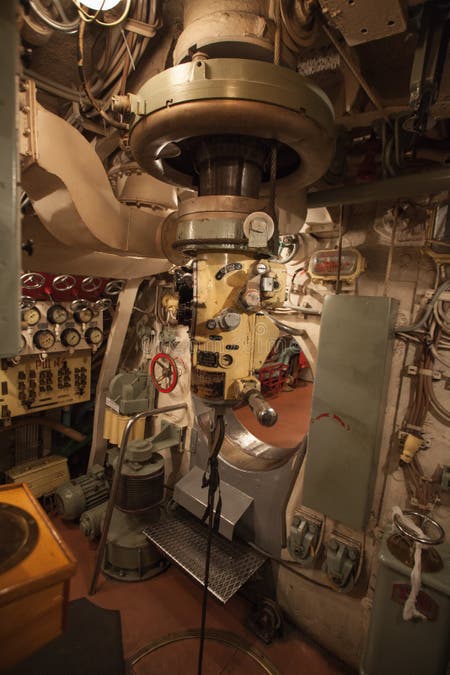 Periscope on Main Command Post Submarine Editorial Photography - Image ...