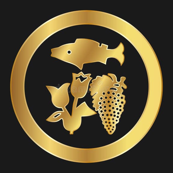 Perishable Cargo Simple Gold Icon on Product Packaging and Box Stock ...