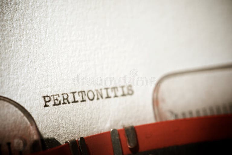 Peritonitis concept view stock image. Image of bacteria - 269410133