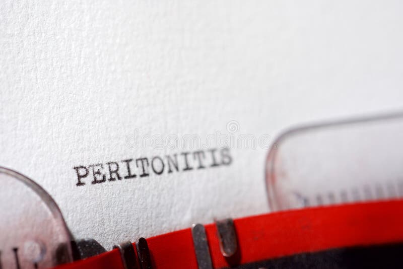Peritonitis concept view stock photo. Image of page - 269410152