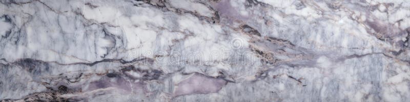 Periwinkle Marble Stone Texture Panoramic Banner. Generative AI Stock ...