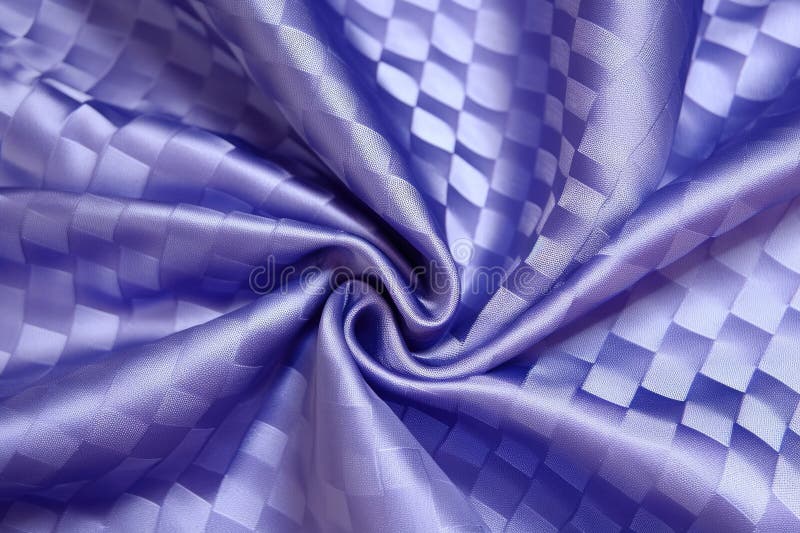 Periwinkle Satin Settled into a Neat Grid Pattern Stock Image - Image ...