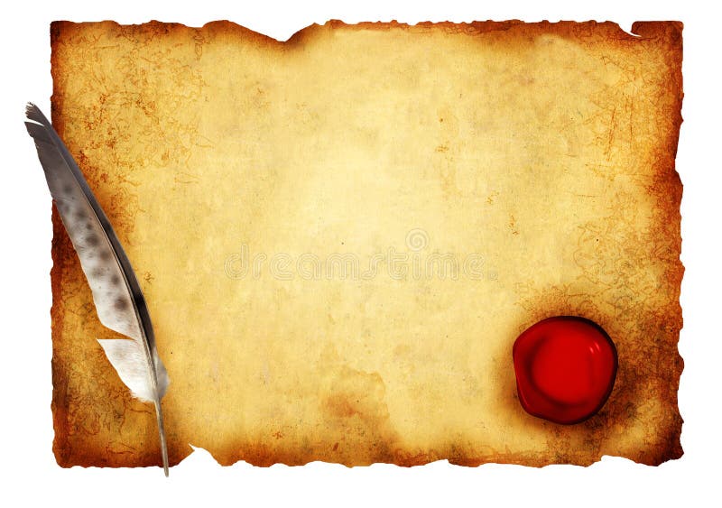 Perkament stock illustratie. Illustration of spatie, leeg - 16670924