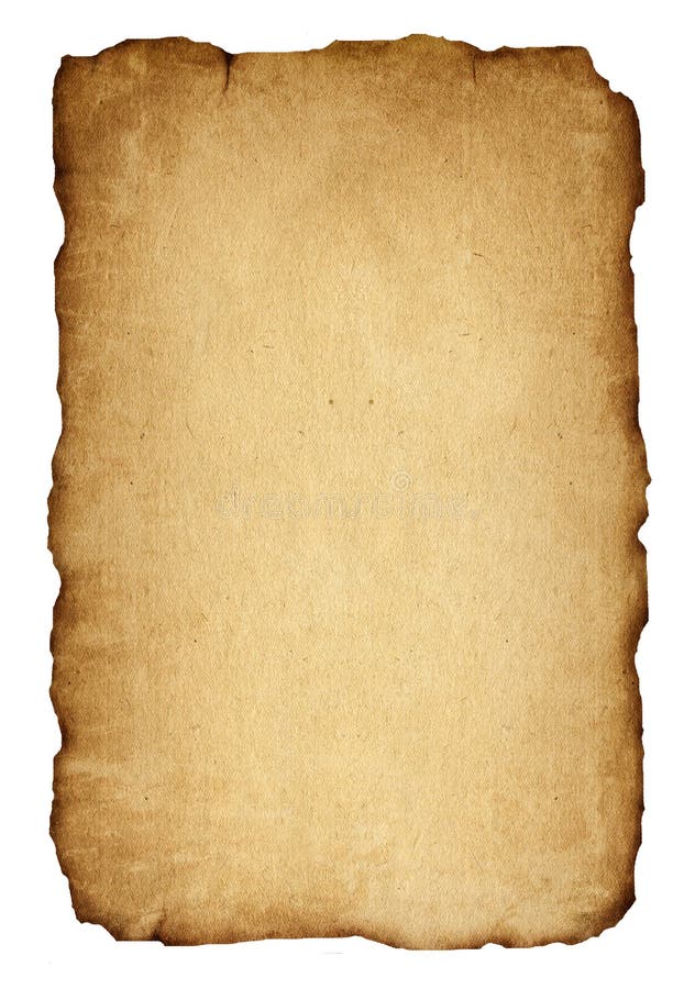 Blad van oud perkament stock illustratie. Illustration of materiaal ...