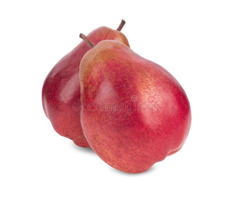 Perla Roja Aislada En Fondo Blanco Imagen de archivo - Imagen de ...