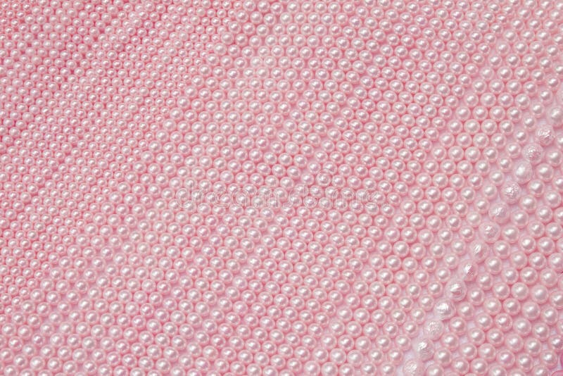 Perla rosada ilustración del vector. Ilustración de cristal - 44852117