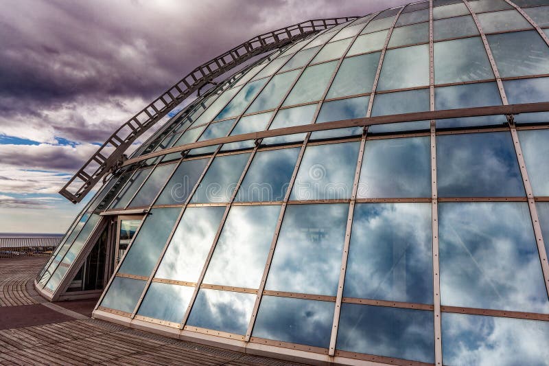 Perlan Dome in Reykjavik Iceland Stock Image - Image of nordic, design ...