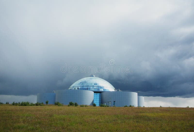 Perlan is a Monument of Architecture in Reykjavik Stock Photo - Image ...