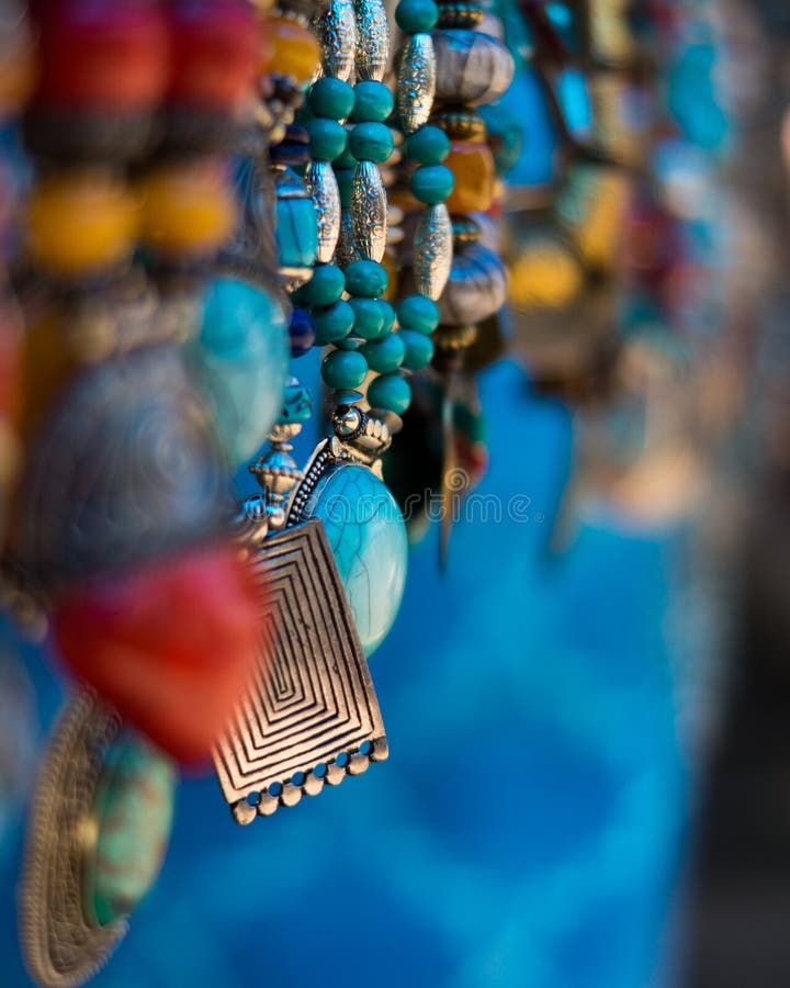 Perlas Hermosas De Un Mercado Indio Foto de archivo editorial - Imagen ...