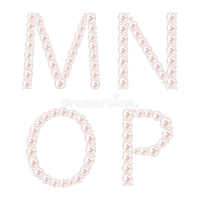 Perle ABC Vector Illustration Vektor Abbildung - Illustration von ...