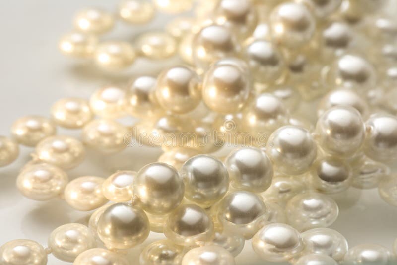 Fond De Perle Texture Des Perles Des Perles Blanches Photo stock ...