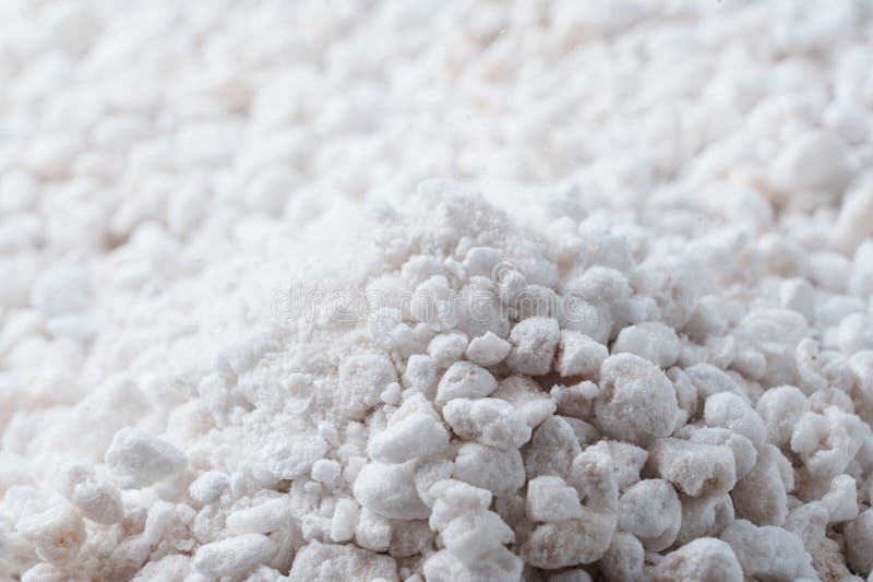 Perlite for Plants. Neutral Material of Volcanic Origin Stock Photo ...