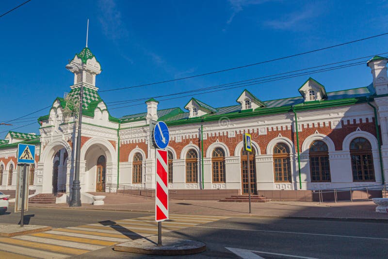 Perm-1 Railway Station in Perm, Russ Editorial Photo - Image of ...