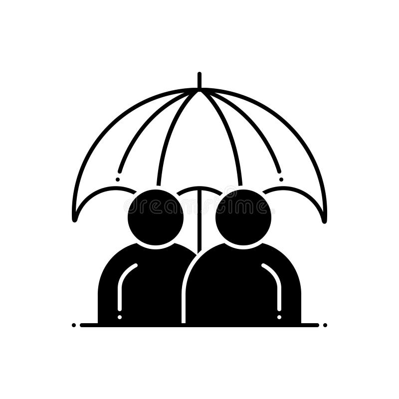 Mix Icon for Permanent Life Insurance, Policy and Long Stock ...