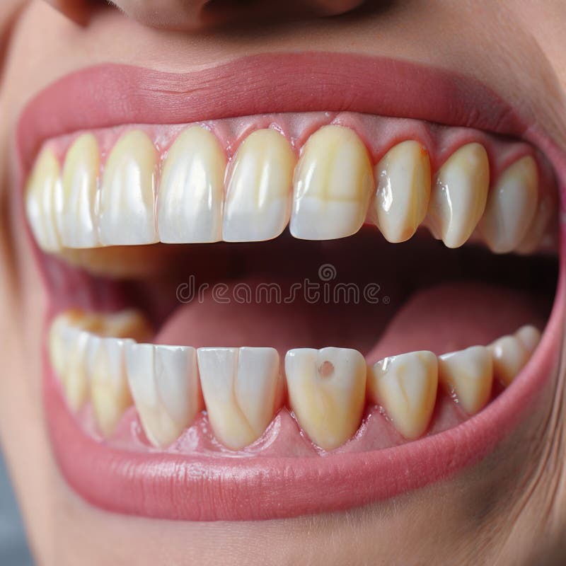 Permanent Teeth Permanent Teeth are the Adult Teeth that Replae Stock ...