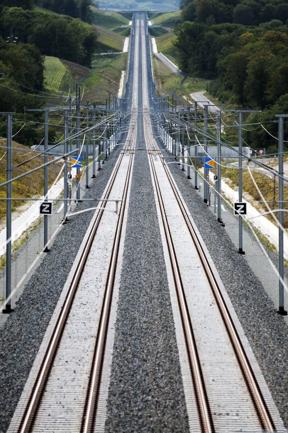 Permanent way stock photo. Image of railway, field, wood - 22357822
