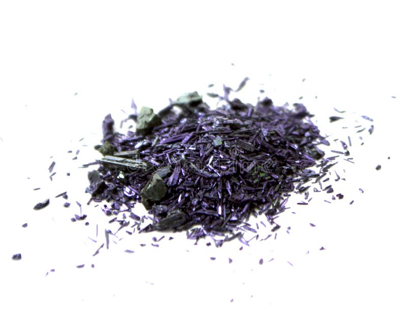 Permanganato de potasio foto de archivo. Imagen de fondo - 33457204