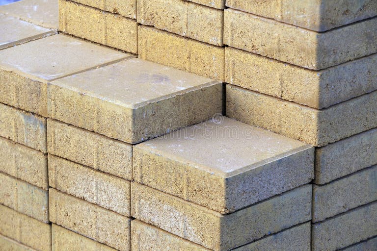 Permeable brick stock photo. Image of pavers, ground - 35323704
