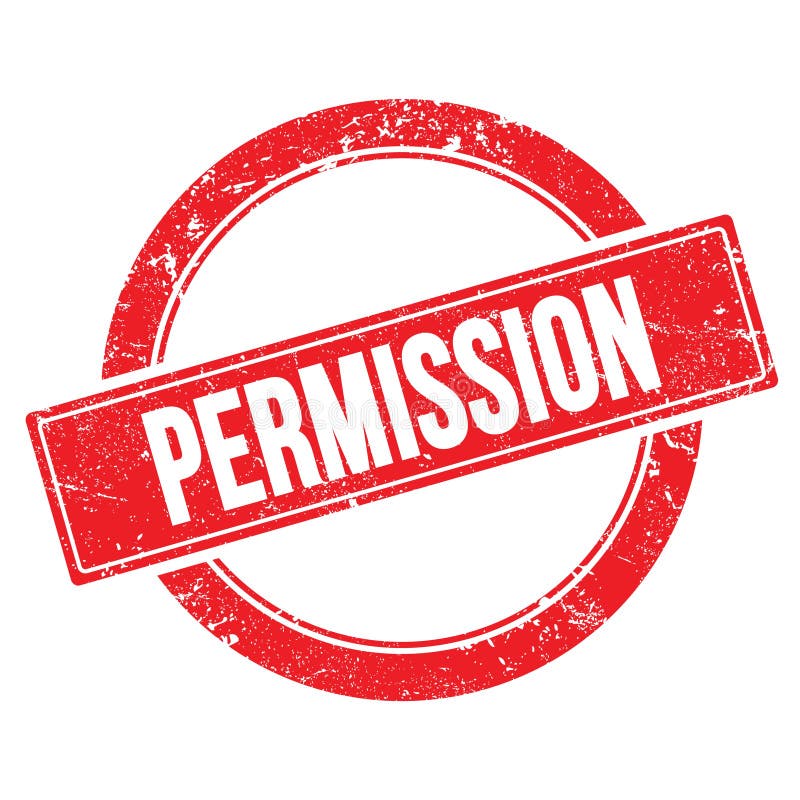 Permission Stamp Stock Illustrations – 3,510 Permission Stamp Stock ...