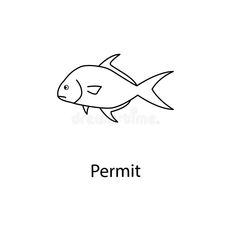 Permit Fish Stock Illustrations – 80 Permit Fish Stock Illustrations ...
