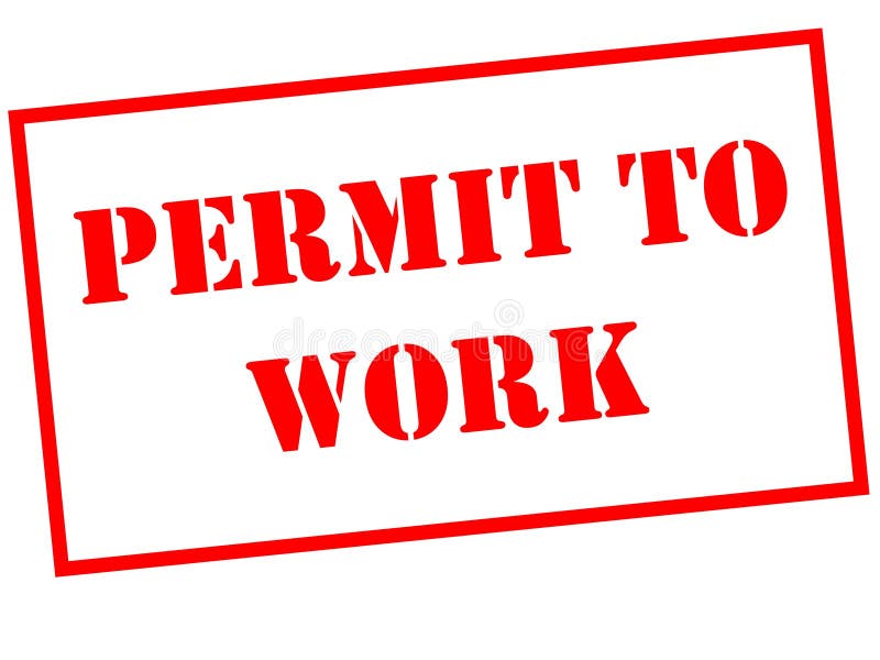 Permit To Work Illustration. Permit To Work is a Safety Tools in ...