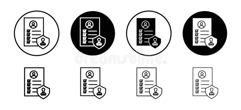 Permit Icon Stock Illustrations – 7,739 Permit Icon Stock Illustrations ...
