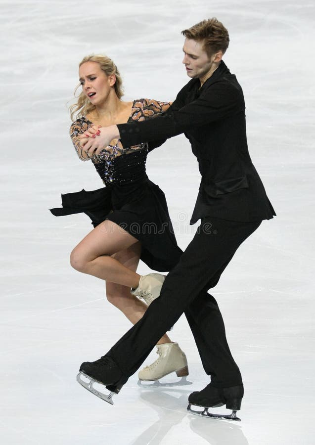 Pernelle CARRON / Lloyd JONES (FRA) Editorial Stock Photo - Image of ...